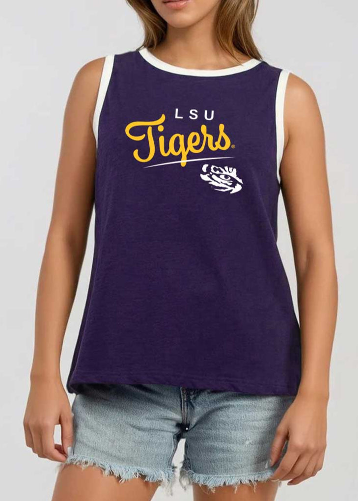 LSU Tigers Women's Tailgate Tank – Purple & Gold Sports Shop